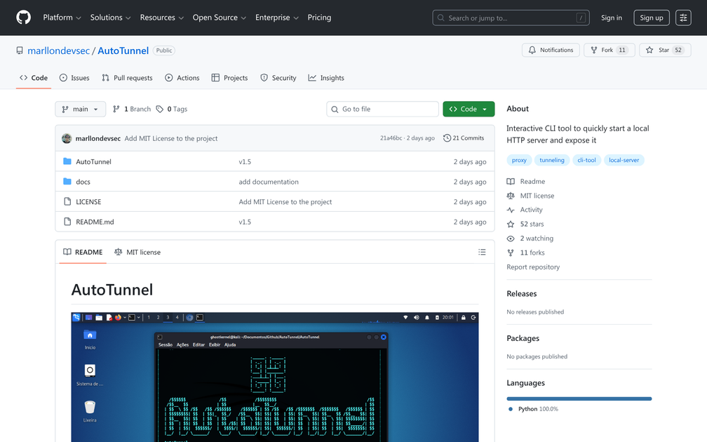 AutoTunnel - Find the best tools for your job | findthe.tools