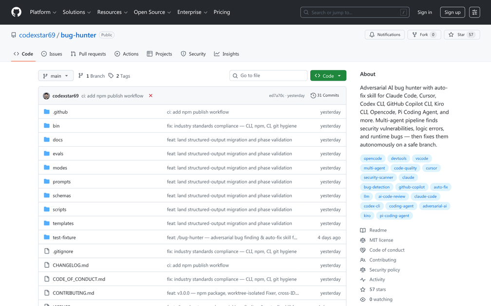 bug-hunter - Find the best tools for your job | findthe.tools