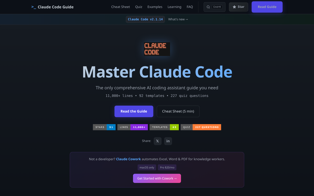 claude-code-ultimate-guide - Find the best tools for your job | findthe ...